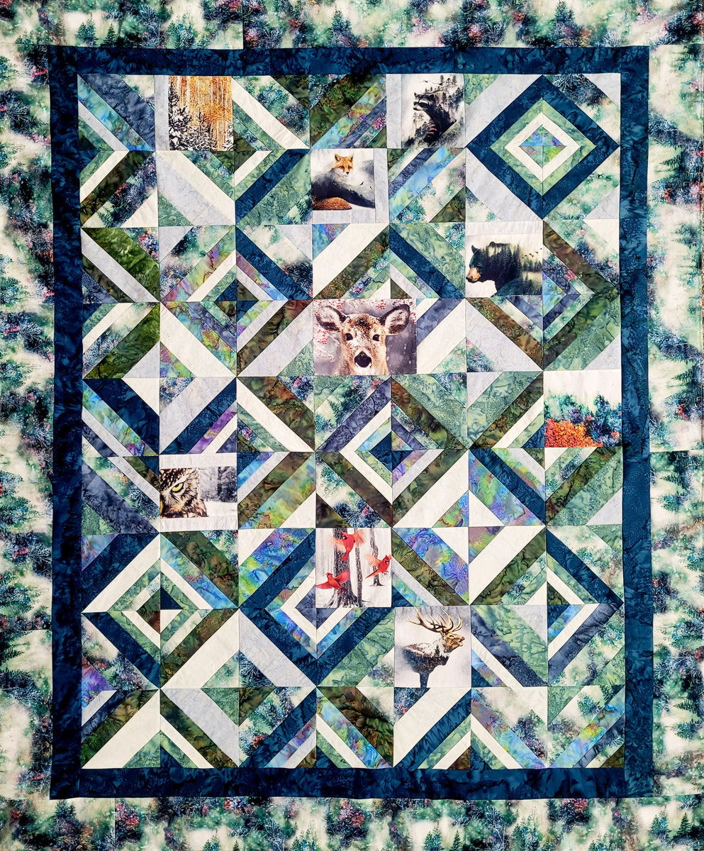 Call of the Wild Strata Quilt Pattern by Colorado Creations Quilting