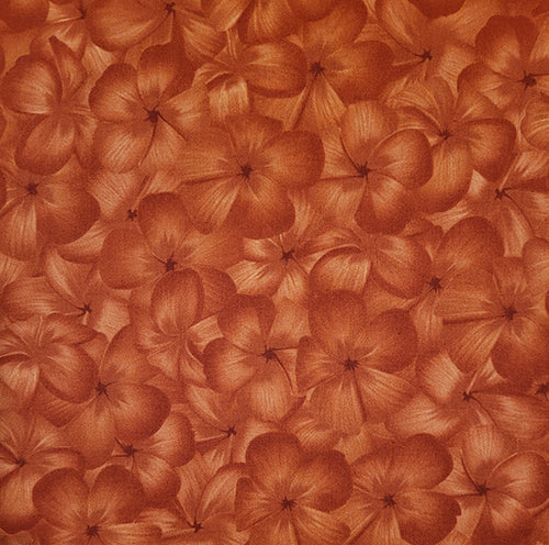 Rust Flower Heads Cotton Fabric | Blank Quilting #btr4316 – Colorado ...