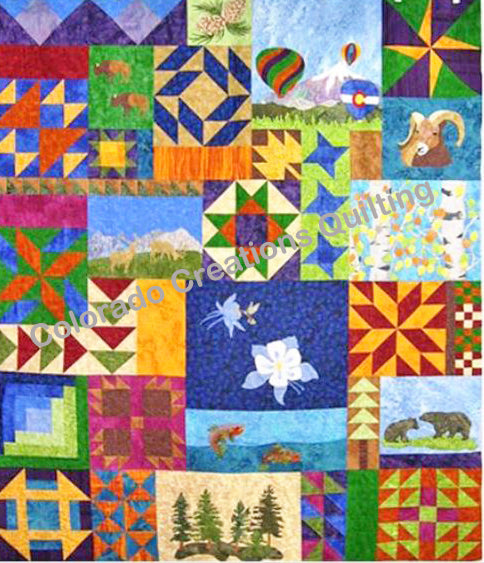 Images of Colorado Quilt Block of the Month|Colorado Creations Quilting
