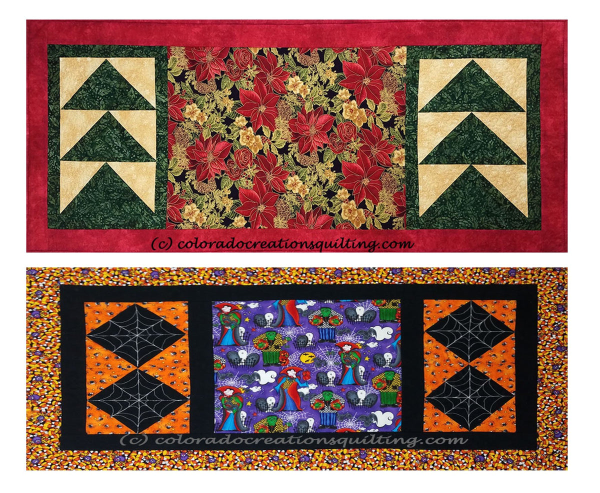 Change of Seasons easy pieced quilt pattern by Colo. CreationsQuilting ...